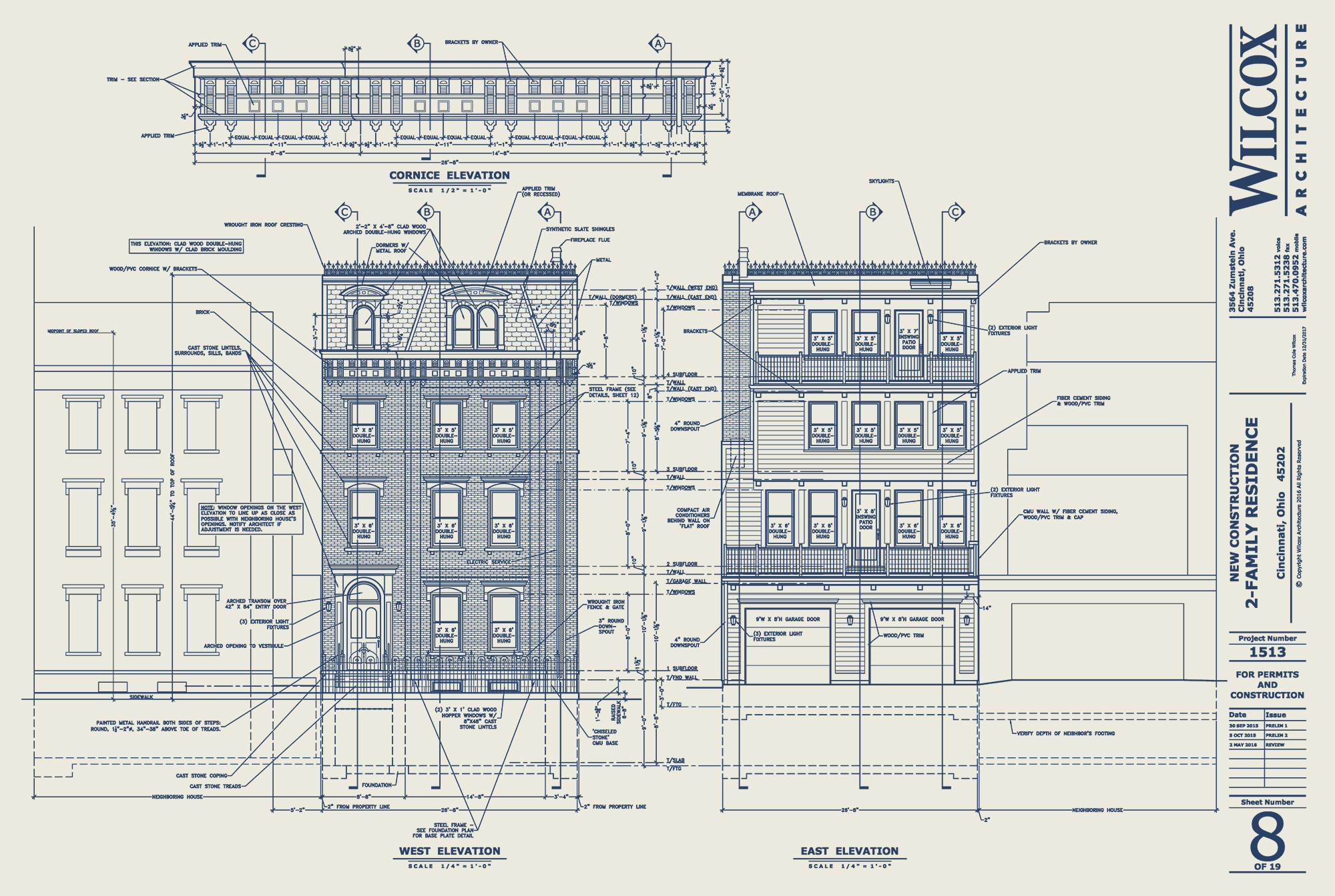 Wilcox Architecture Construction Drawings Phase